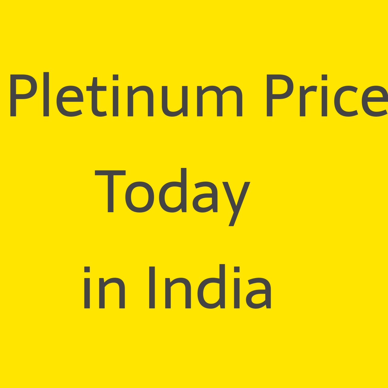 Platinum price in india Archives - Goldrate.in